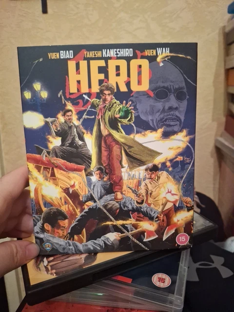 COREY YUEN SHAW Brothers Hero Blu-ray 88 Films Slipcover Region B £10. ...