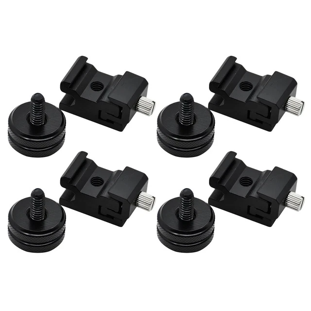 8 PCS/SET HOT Shoe Adapter for Flash Mounting Extension Camera Cold $26 ...