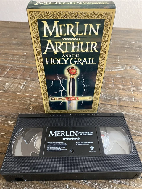 MERLIN, ARTHUR AND The Holy Grail (VHS, 1998, Acorn Media) Very Rare ...