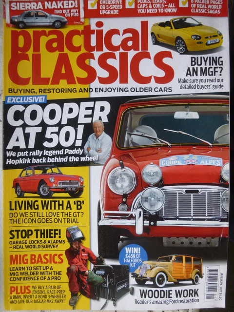 PC 11/01 MINI Cooper Mgf Mgb Mazda Wankel Ford Woodie Saab 96 Riley 1,5 ...
