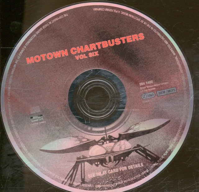 VARIOUS ARTISTS MOTOWN Chartbusters Volume 6 CD UK Spectrum 2001 ...