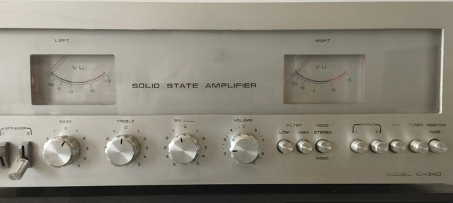 AMPLI BST ID-340 , solid state amplifier . EUR 50,00 - PicClick FR