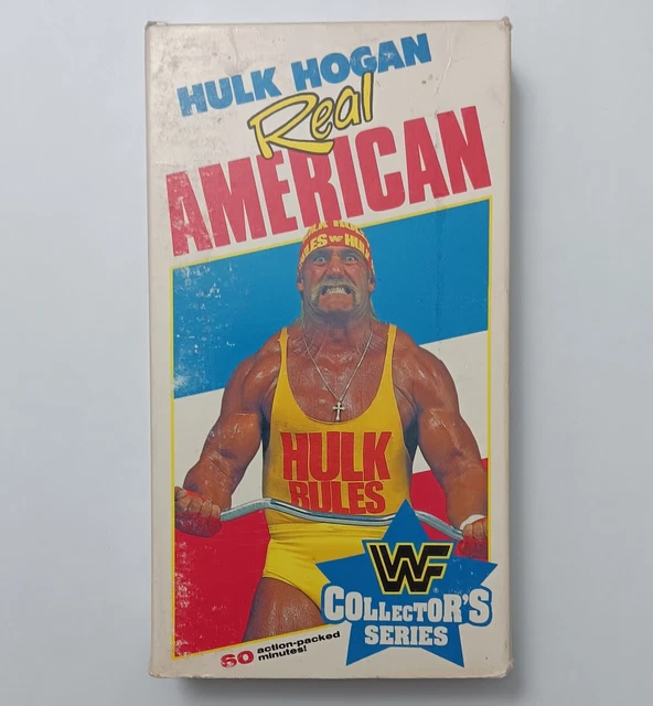 HULK HOGAN REAL AMERICAN WWF WWE VHS Rare Coliseum Video Wrestling 1989 ...