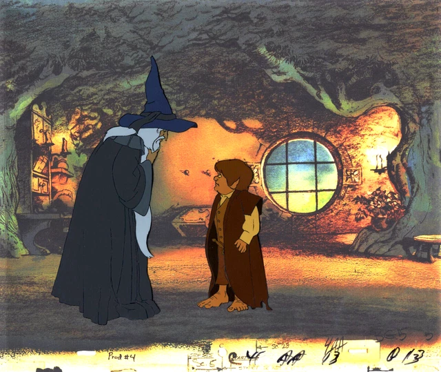 THE LORD OF THE RINGS: ORIGINAL RALPH BAKSHI ANIMATION CELS w/ Free ...