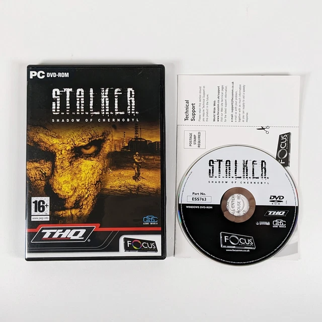 STALKER SHADOW OF Chernobyl PC Game THQ (Win XP/Vista) £9.99 - PicClick UK