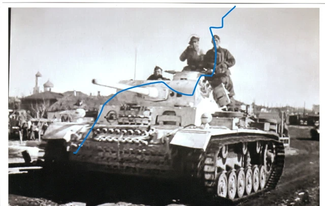 REPRO FOTO PANZER in Wintertarn Charkow WW2 EUR 4,99 - PicClick DE