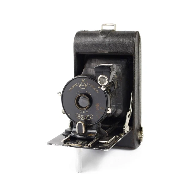 CÁMARA FOTOGRÁFICA ERNEMANN Rolf I vintage década de 1920 fuelle ...