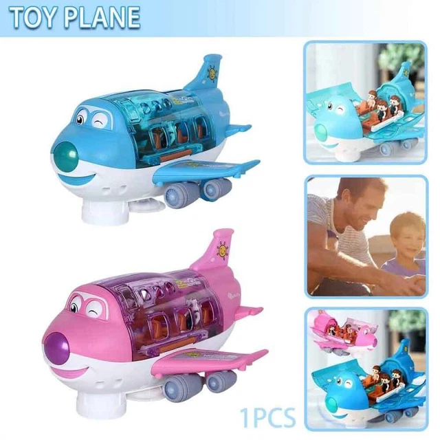AIRPLANE 360° ROTATING Electric Toy Plane with Sound Light Gift for ...