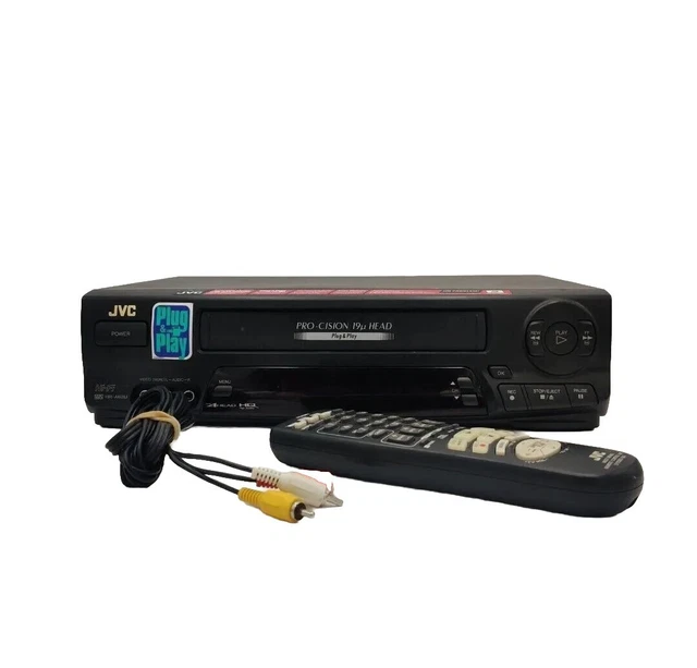 JVC HR-A63U PRO-CISION 4 HEAD Hi-Fi STEREO VHS VCR Tested, Working ...