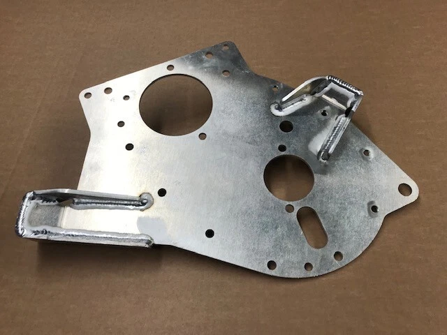 TRIUMPH SPITFIRE / MG midget lightweight aluminium front engine plate £ ...