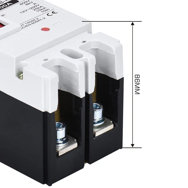 POWER MOLDED-2P DC 600Vsolar Case Circuit Breaker MCCBoverload Switch ...