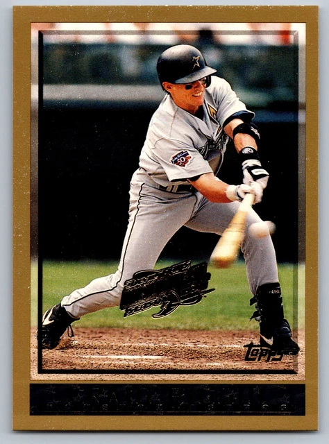 1998 TOPPS 318 Craig Biggio SP première carte de baseball Devil Rays ...