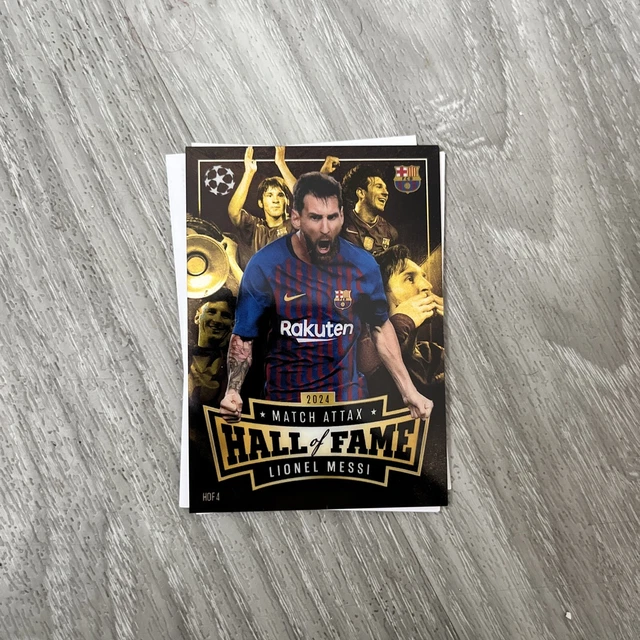 LIONEL MESSI HALL of Fame Match Attax 24/25 ! Ultra Rare Card £3.99 ...