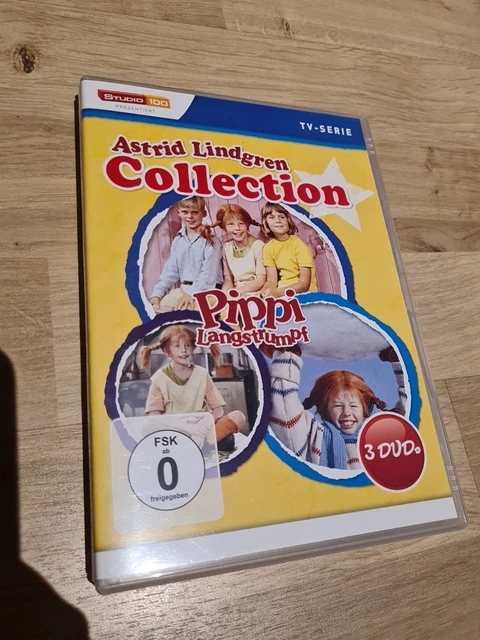 ASTRID LINDGREN COLLECTION : Pippi Langstrumpf - Box (3 DVDs) Gebr ...