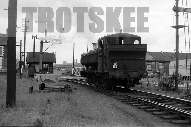 35MM NEGATIVE BR British Railways Steam Loco 3762 Class 5700 Duffryn ...