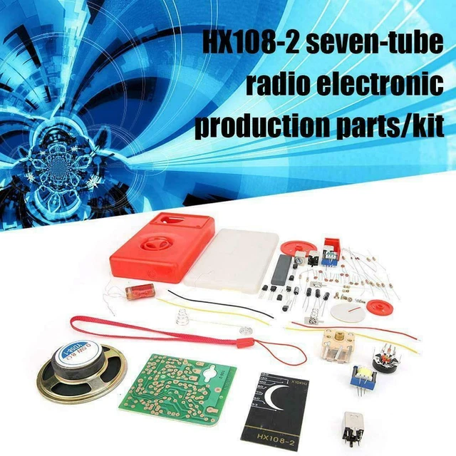 AM RADIO ELECTRONIC HX108-2 DIY Kit Electronic Learnin уξ θк э_ иц |ν √ ...