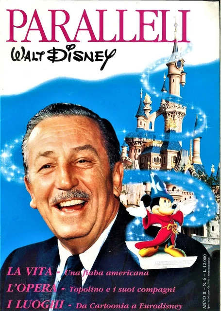 PARALLELI N:6-1991 MONOGRAFICO SU WALT DISNEY - BIMESTRALE EDITORIALE ...