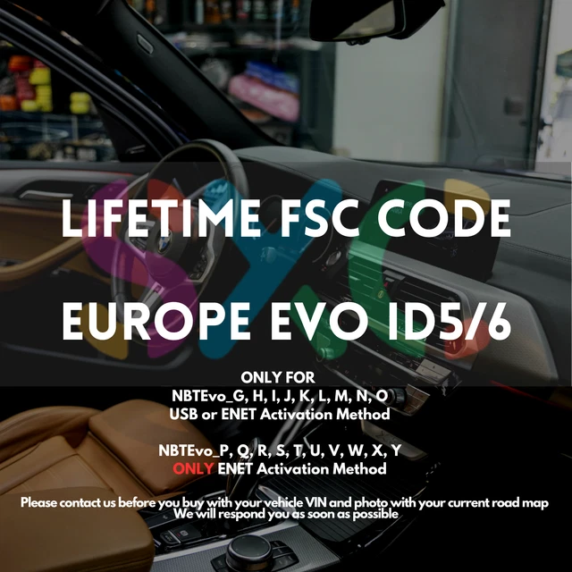 EUROPE EVO 2025-2 | ROAD MAP UPDATE FSC Code - BMW MINI ID5 ID6 EUR 36,59 - PicClick IT
