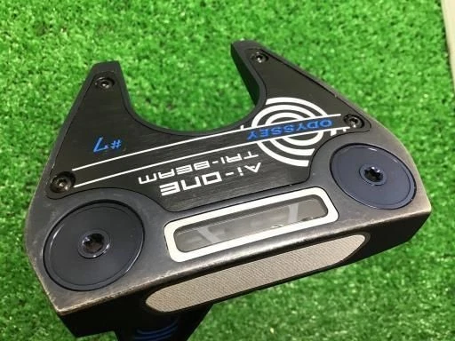 [USED] ODYSSEY AI-ONE TRI-BEAM #7 32 inch putter PT STROKE LAB 90 Steel ...