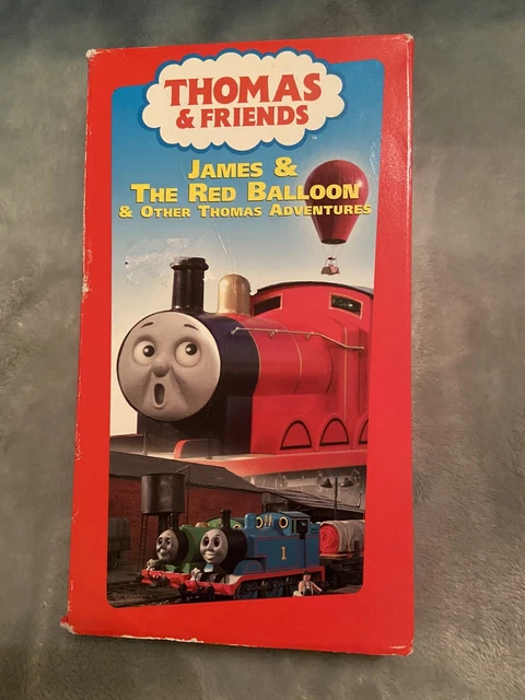 THOMAS AND FRIENDS, James and the Red Balloon VHS Tape, 2003 With Alec ...