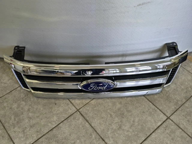 FORD RANGER FRONT Chrome Bumper Grille New Genuine 2012 2013 2014 2015 ...