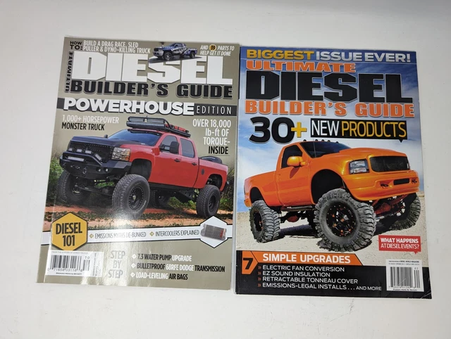 11 ASSORTED MAGAZINES! Diesel World/Diesel Tech/Ultimate Diesel ...