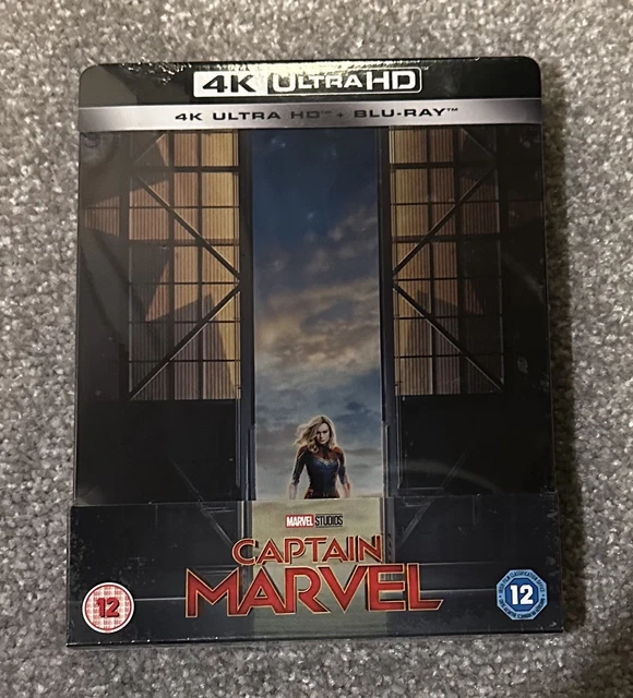 CAPTAIN MARVEL 4K Steel-book Zavvi exclusive new sealed £31.89 ...