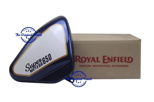 ROYAL ENFIELD &CELESTIAL Blue Left & Right Hand Side Panel For Super ...