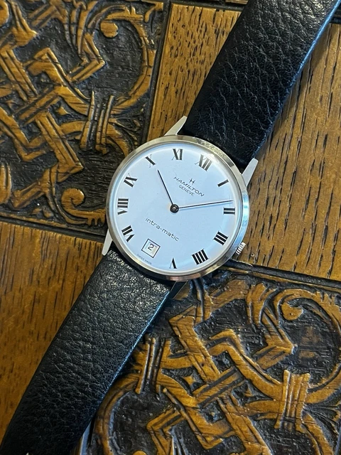 RARE VINTAGE HAMILTON Geneve Intra-matic Watch. 1969, automatic, 30 ...