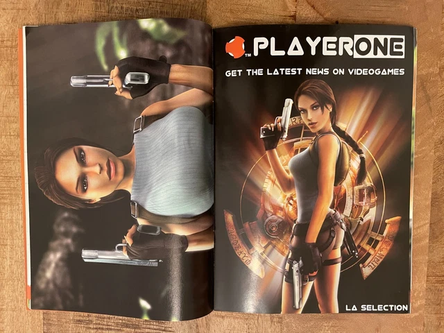 MAGAZINE PLAYER ONE be édition belge numéro 18 + poster lara croft EUR ...