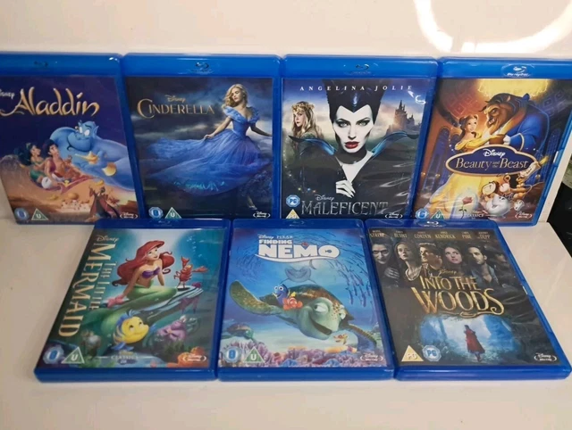 DISNEY BLU RAY Bundle - Aladdin/Maleficent/Cinderella Etc... £13.00 ...
