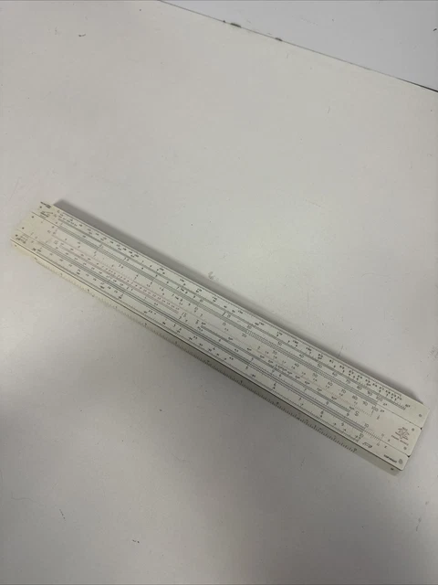 VINTAGE SLIDE RULE 10" PIC Engine Divided No.121 /PC 18 ~A.G. Thornton ...