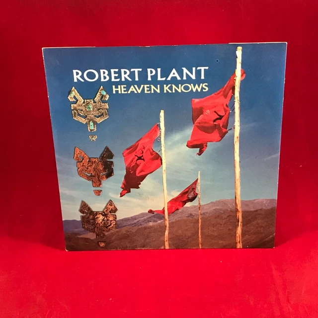 ROBERT PLANT HEAVEN Knows 1988 UK 7" vinyl Single Walking Towards ...