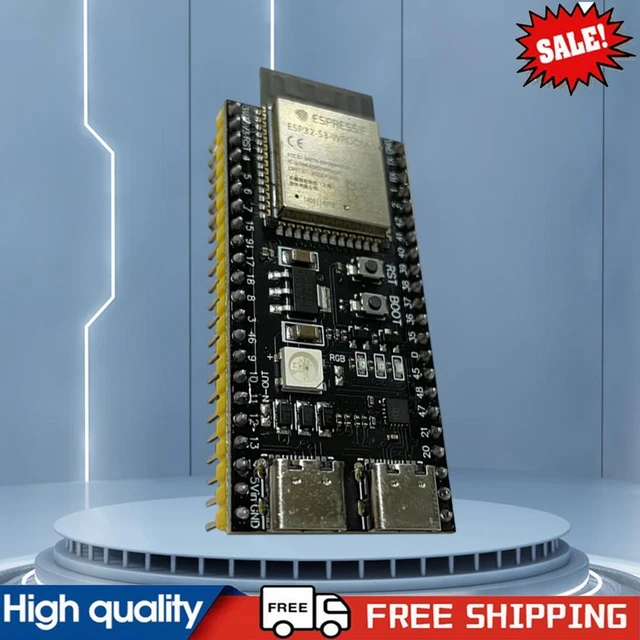 ESP32/ ESP32-S3/ESP32-C3 DEVELOPMENT Board Dual Type-C (N16R8 Welded) -G £8.39 - PicClick UK