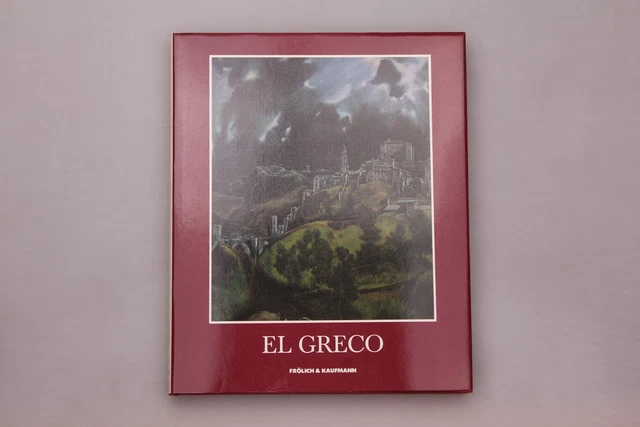 181337 JONATHAN BROWN EL GRECO UND TOLEDO HC +Abb +Schuber +Goldprägung ...