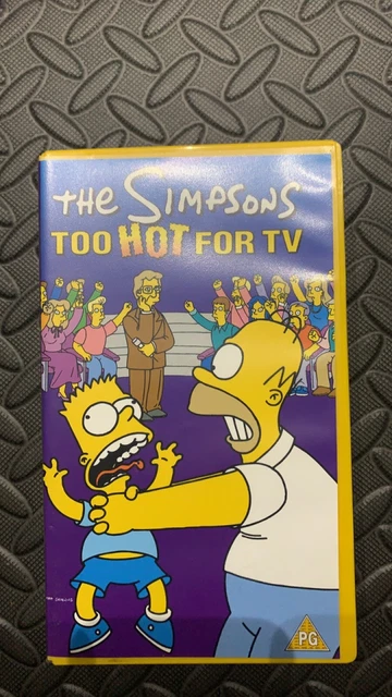 THE SIMPSONS TOO Hot For TV (Animated) (VHS/SUR, 1999) £1.50 - PicClick UK