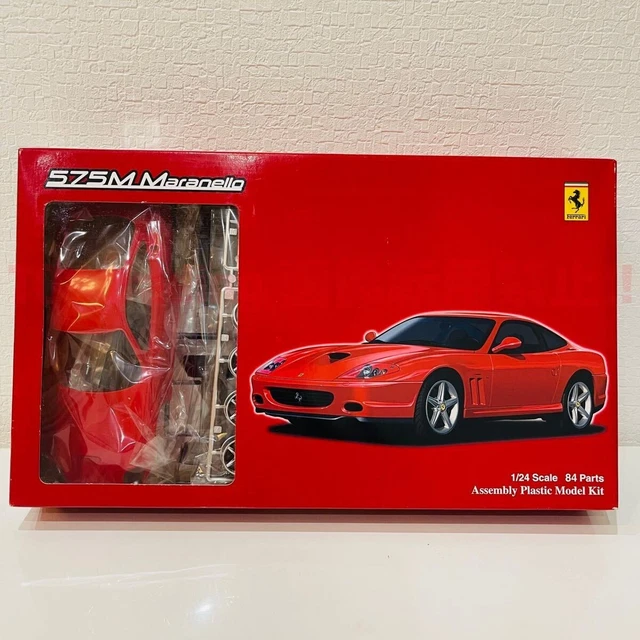 FUJIMI MODELL FERRARI 575M Maranello 1/24 Ferrari 575M MARANELLO echter ...