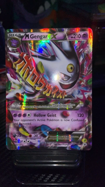 POKÉMON TCG MEGA Gengar EX Black Star Promo Card XY166 £167.10 ...