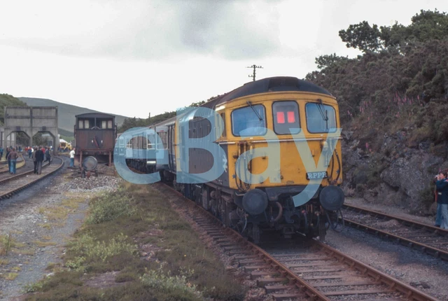 35MM RAILWAY SLIDE of Class 33 33119 @ Meldon Quarry Copyright to Buyer ...