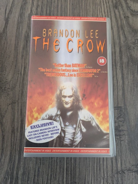 THE CROW VHS Video Tape PAL Sealed Brandon Lee £9.04 - PicClick UK