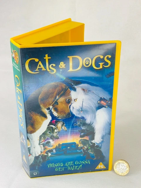 VHS VIDEO CATS & DOGS TAPE VHS Original £4.79 - PicClick UK