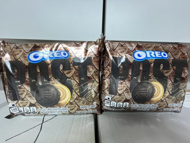 POST MALONE LTD Edition OREO cookies 2025 Twisted Crème Posty- 2pack ...