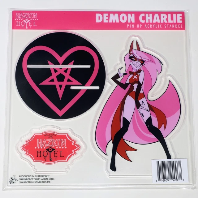 HAZBIN HOTEL PIN Up Angel Dust Custom Acrylic Stand Standee Figure £48. ...