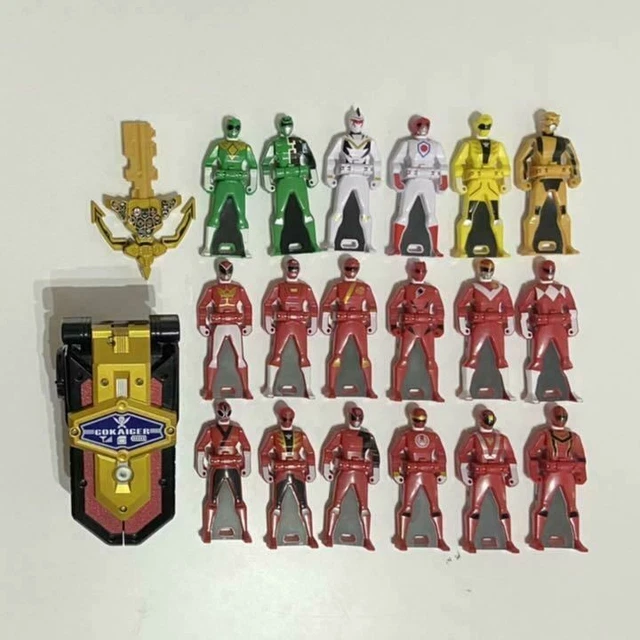 POWER RANGERS SUPER Megaforce GOKAIGER DX Mobirates Ranger Key 18p Set ...