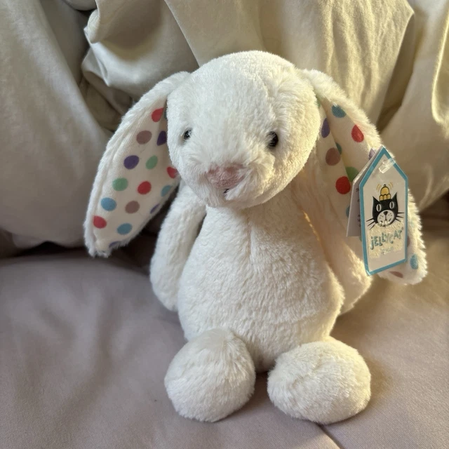 JELLYCAT BASHFUL DOT Bunny Listing For Buyer £125.50 - PicClick UK