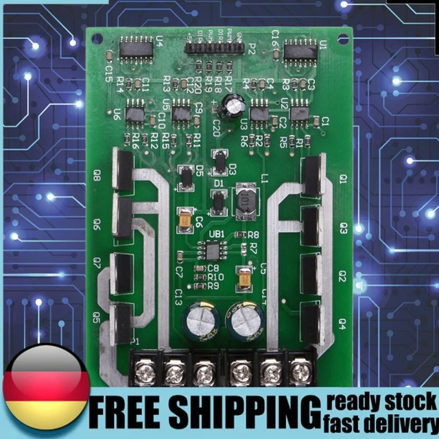 DUAL MOTOR-TREIBER-MODUL BOARD H-Bridge DC MOSFET IRF3205 3-36V 10A ...