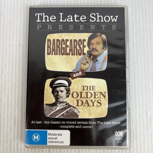 LATE SHOW PRESENTS Bargearse & Olden Days (DVD, 2007) - Region 4 - PAL ...