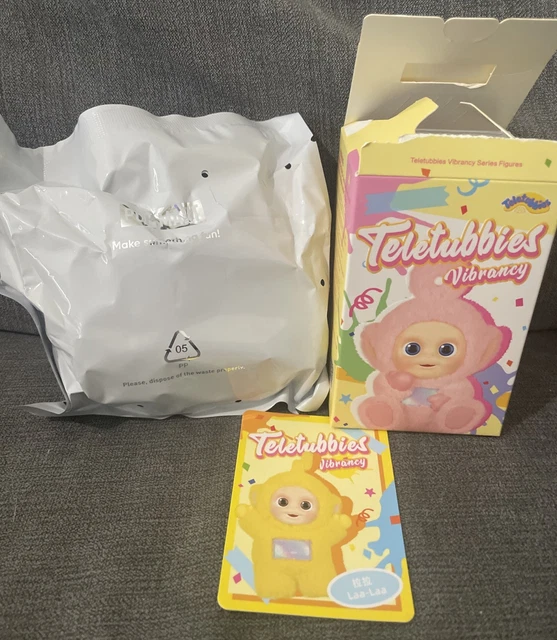 POPMART TELETUBBIES VIBRANCY Series Blind Box Figure Plush Toy- Laa Laa ...