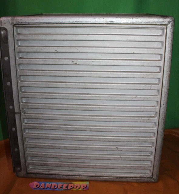 KOREAN AIRLINE ALUMINUM Metal Catering Galley Large Food Box Container ...