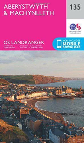 LANDRANGER (135) ABERYSTWYTH & Machynlleth (OS Map) Par Ordnance Surve ...